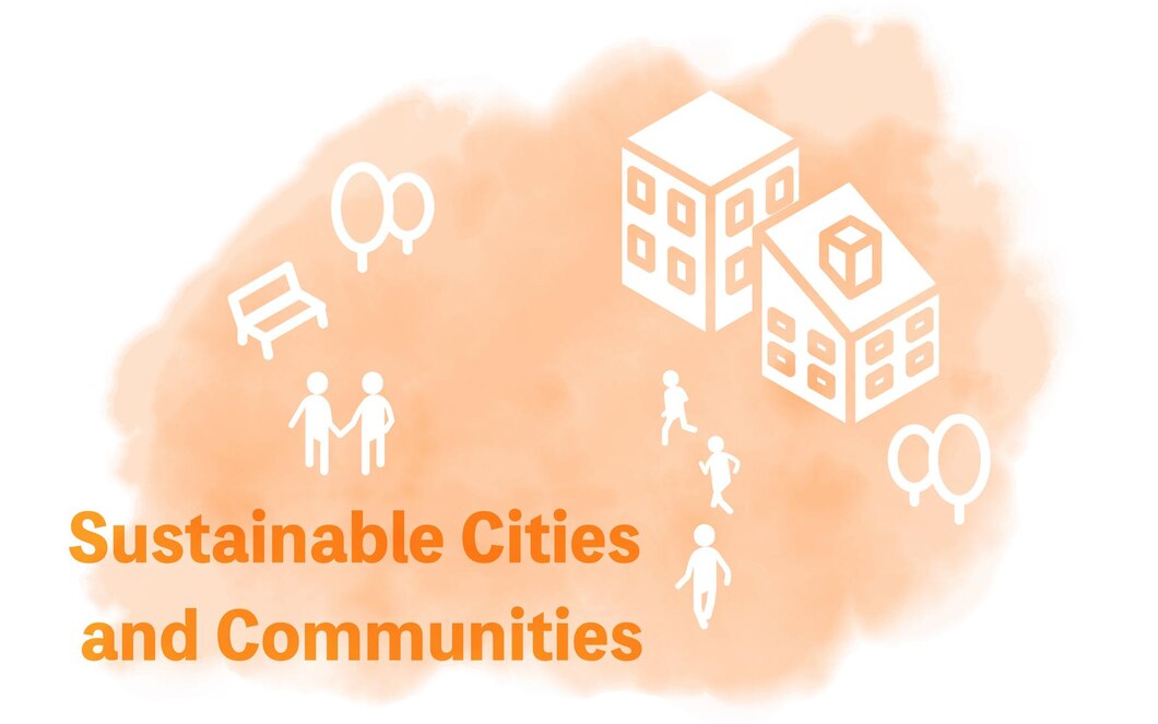 Premium Vector Watercolor Style Sdgs Goal 11 Sustainable Cities And