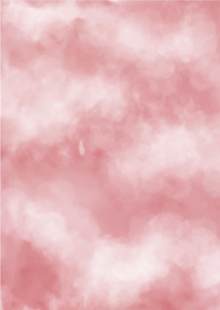 Premium Vector Watercolor Texture Background Red Color