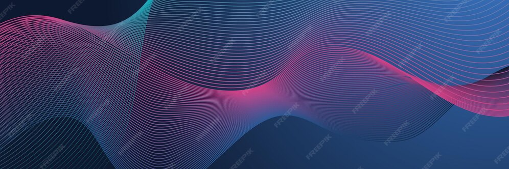 Premium Vector Wave Flow Of Quantum Computer Technology Quantum