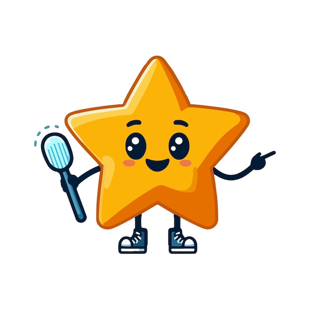 Weather cartoon character star vector illustration | Premium AI ... Weather cartoon character star vector illustration | Premium AI ...