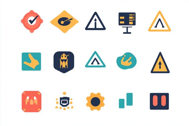 Web Design Flat Vector Icons Collection | Premium AI-generated vector Web Design Flat Vector Icons Collection | Premium AI-generated vector
