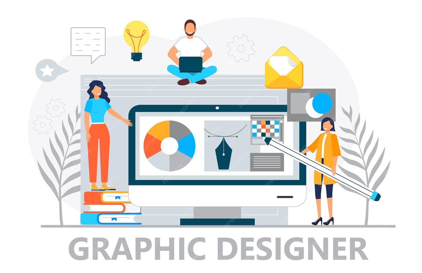 Premium Vector | Web developer concept vector for landing page ...