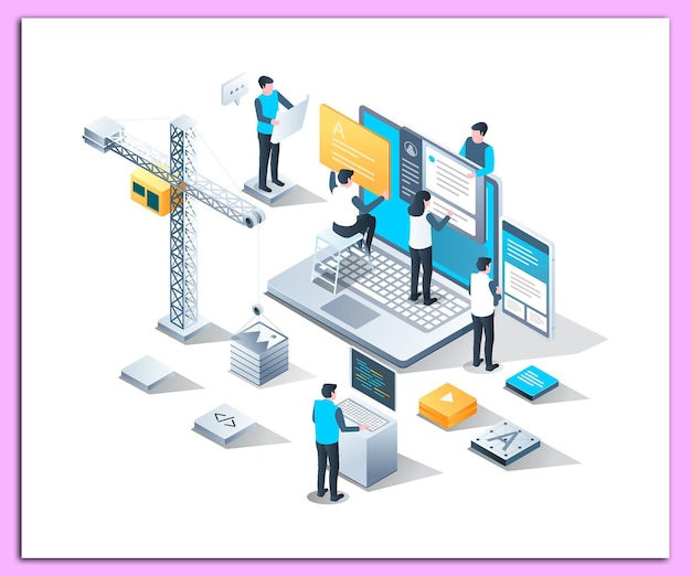 Infrastructure optimization realistic Vectors & Illustrations for Free ... Infrastructure optimization realistic Vectors & Illustrations for Free ...