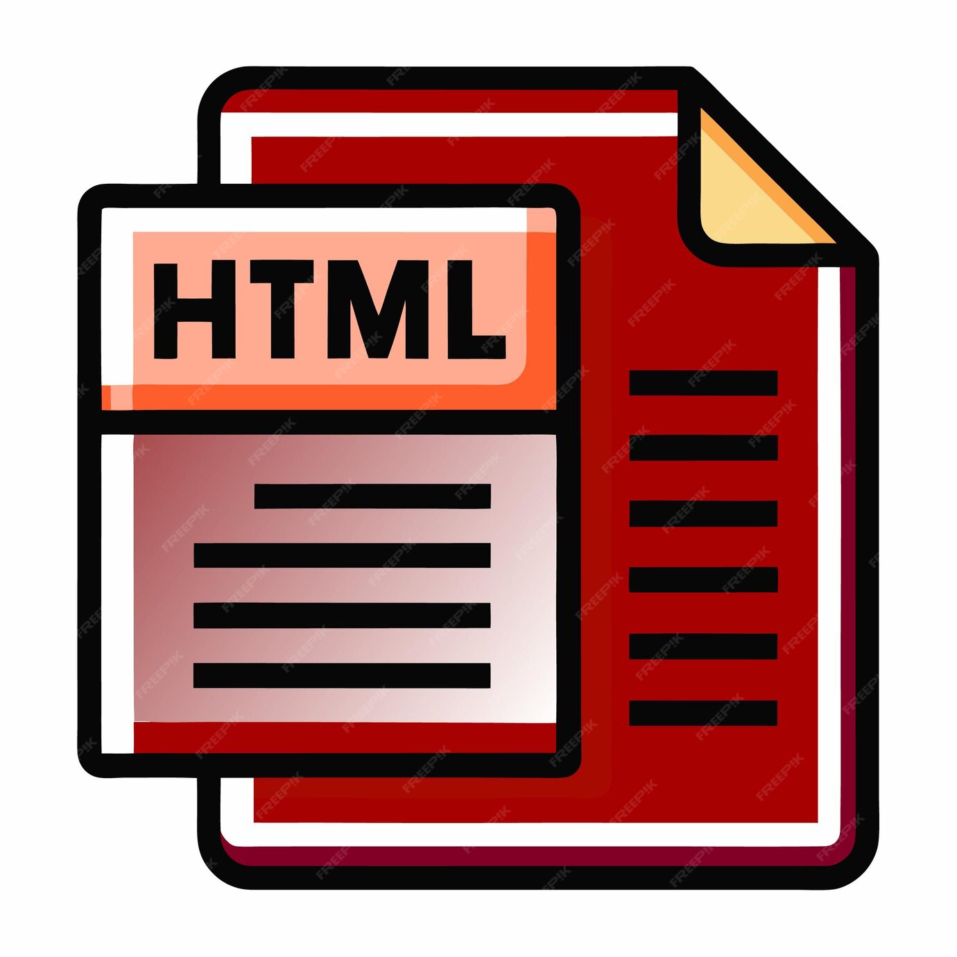Web Development HTML Code Icon web and Data Technology and digital ...