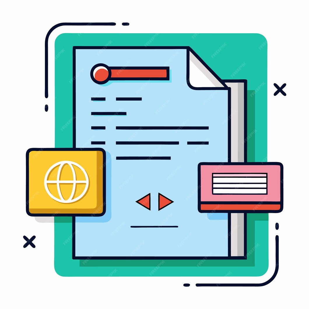 Web Development HTML Code Icon web and Data Technology and digital ...