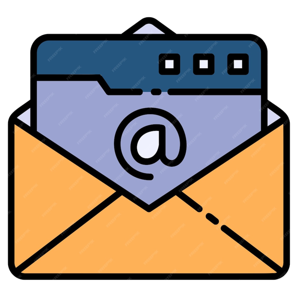 Premium Vector | Web mail concept interface using browser to check email box vector cloud ...