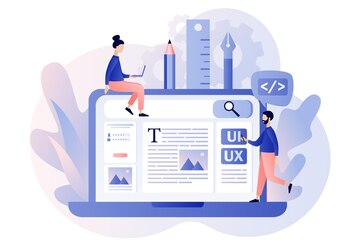 Premium Vector | Web ui-ux design. mobile app development online, application design, coding ...