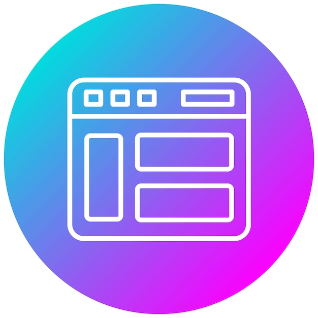 Premium Vector | Website Layout Vector Illustration Style Premium Vector | Website Layout Vector Illustration Style