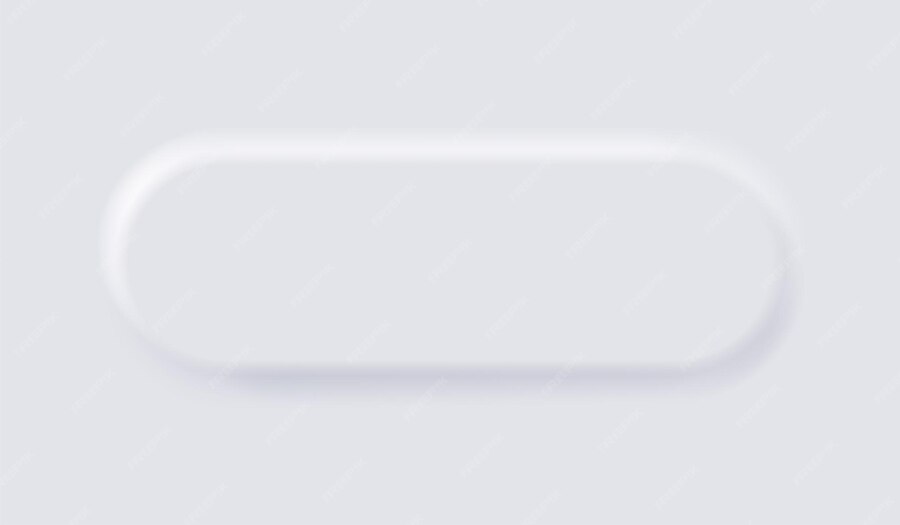 Premium Vector | White Neumorphism soft UI Design for Web design, Application UI and more, Blank ...