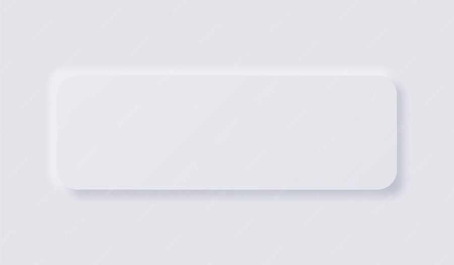 Premium Vector | White Neumorphism soft UI Design for Web design, Application UI and more, Blank ...