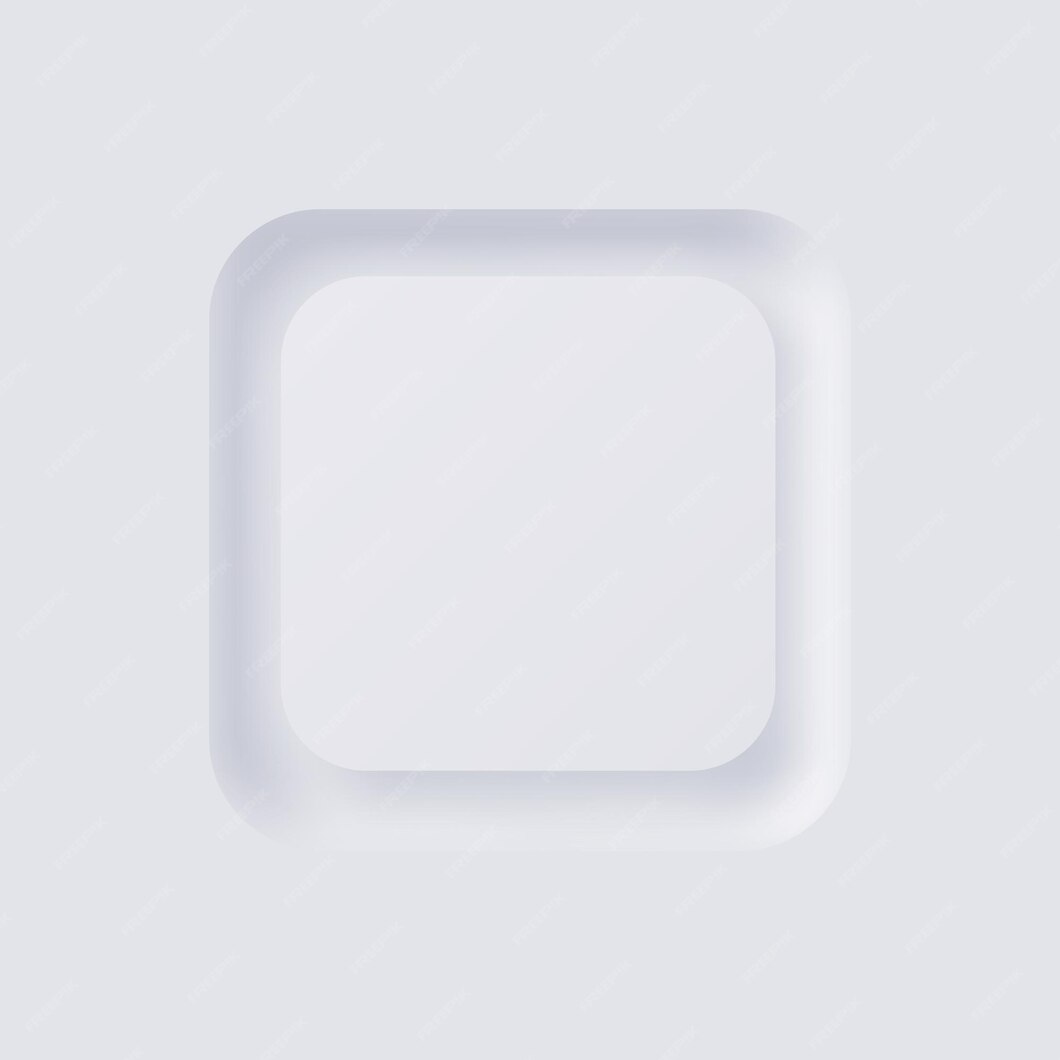 Premium Vector | White Neumorphism soft UI Design for Web design, Application UI and more, Blank ...