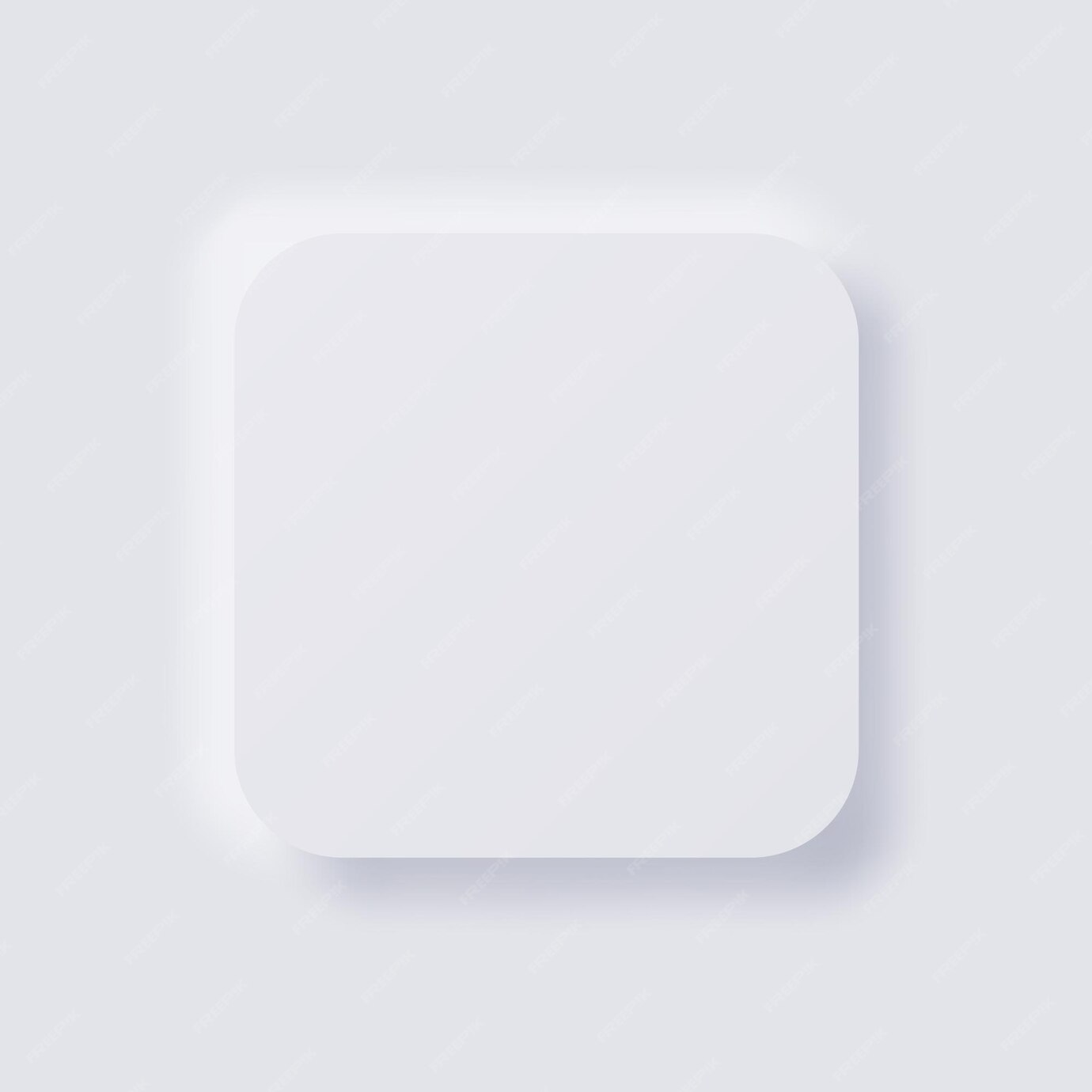 Premium Vector | White neumorphism soft ui design for web design, application ui and more, blank ...