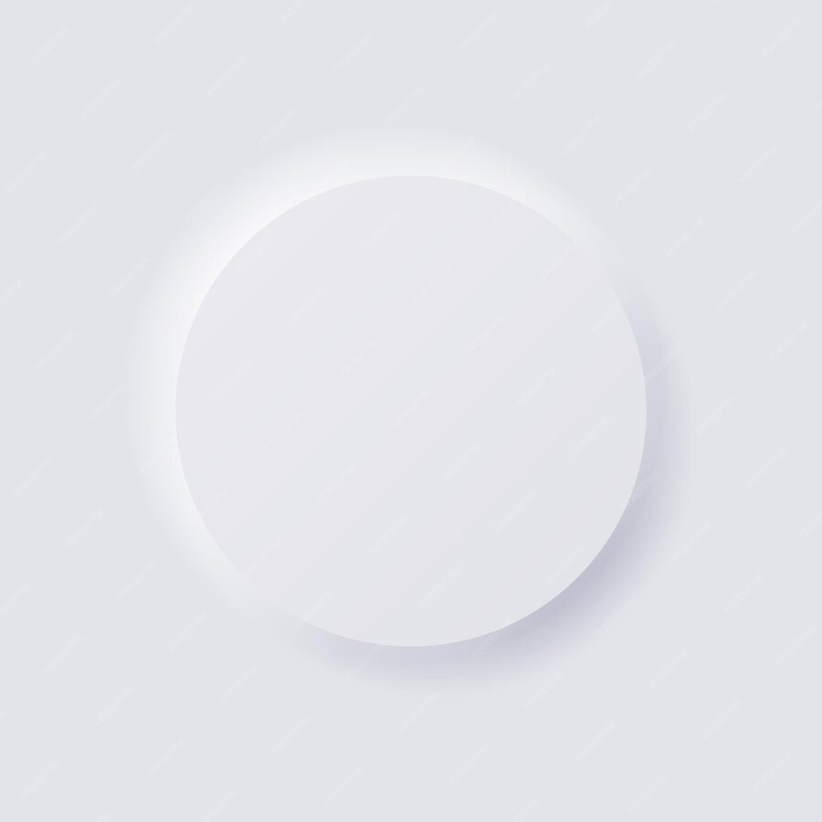 Premium Vector | White Neumorphism soft UI Design for Web design, Application UI and more, Blank ...