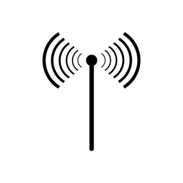 Premium Vector | Wifi antenna icon logo vector design Premium Vector | Wifi antenna icon logo vector design