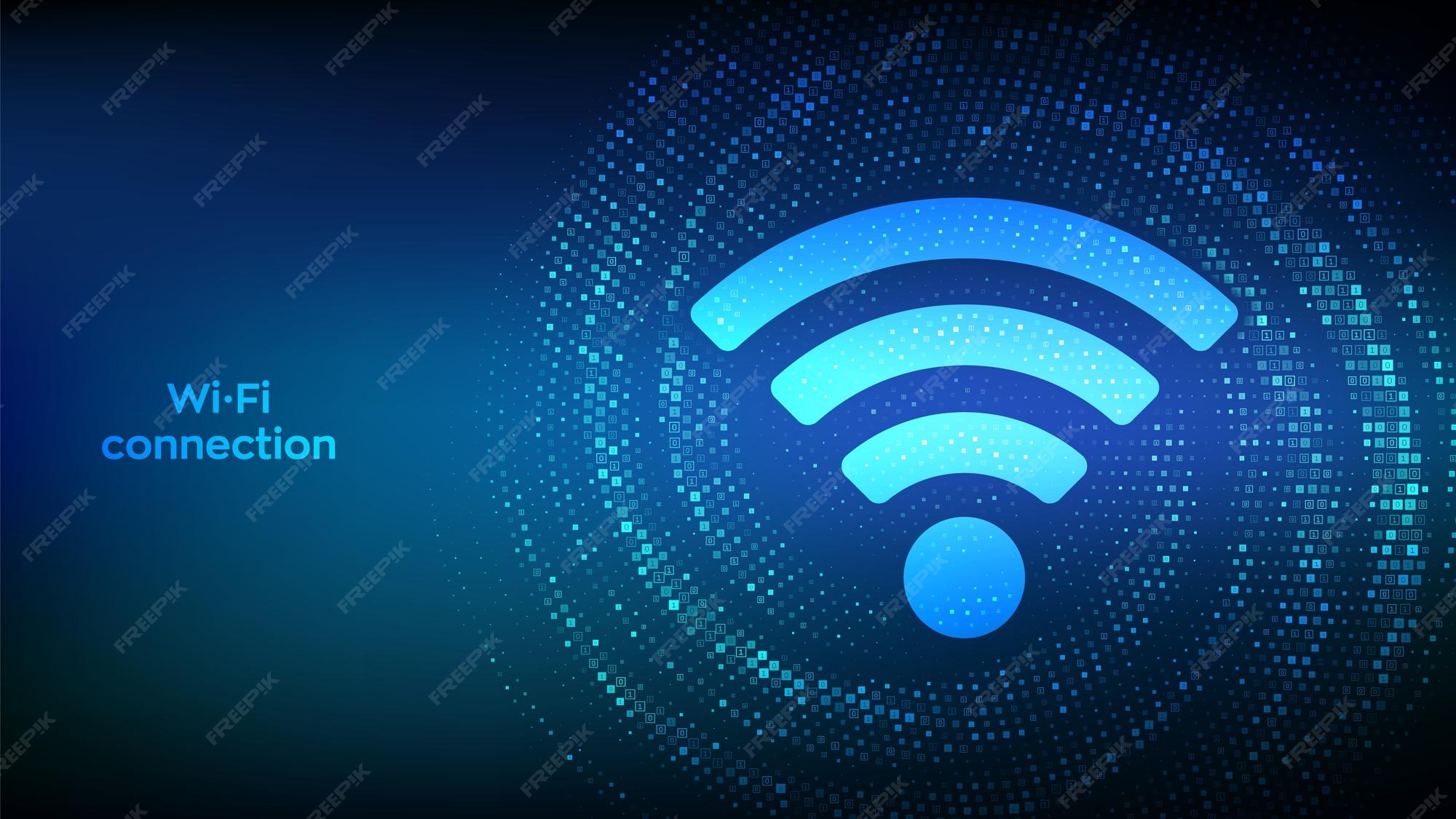 Premium Vector Wifi Network Icon Wi Fi Sign Wlan Access Wireless