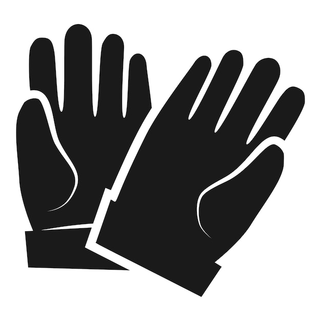 Premium Vector | Winter ski gloves icon simple illustration of winter ... Premium Vector | Winter ski gloves icon simple illustration of winter ...