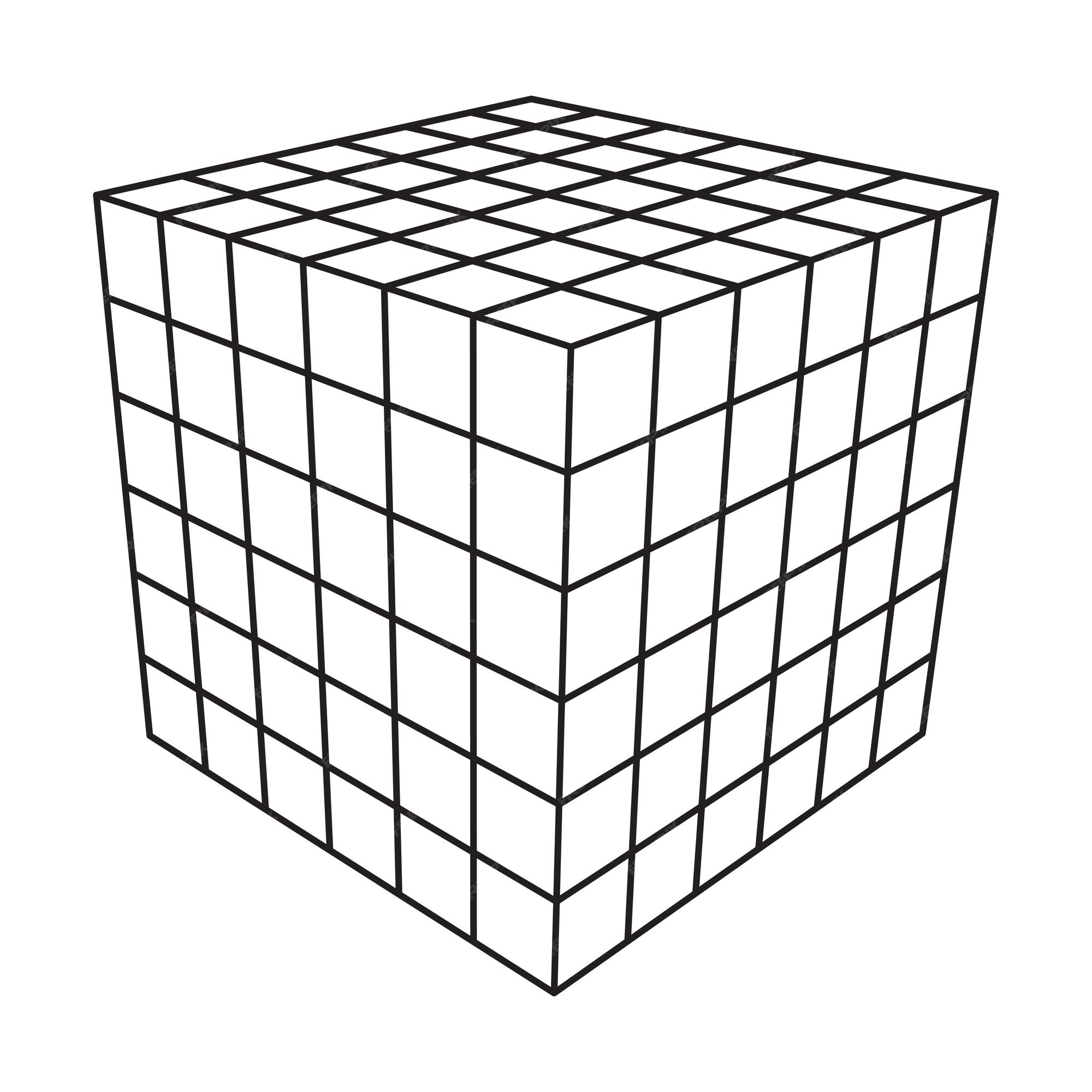 Premium Vector Wireframe Mesh Cube Connection Structure Digital Data