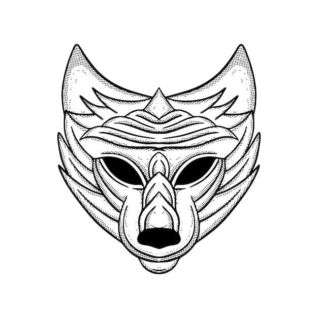 Premium Vector | Wolf illustration hand drawn cartoon sketch lineart ... Premium Vector | Wolf illustration hand drawn cartoon sketch lineart ...