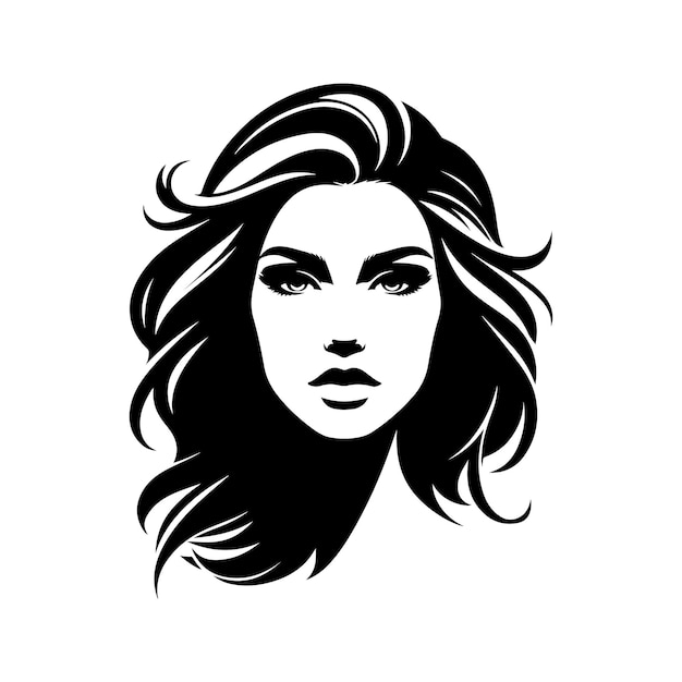 Premium Vector | Woman face vector woman face vector silhouette ... Premium Vector | Woman face vector woman face vector silhouette ...