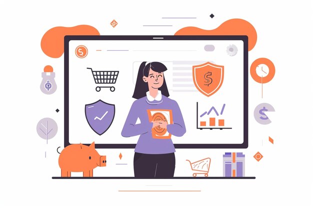 Woman Presenting Vector Illustration | Premium AI-generated vector Woman Presenting Vector Illustration | Premium AI-generated vector