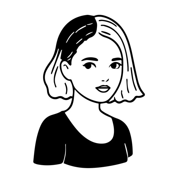 Premium Vector Woman Vector Design Logo Illustration