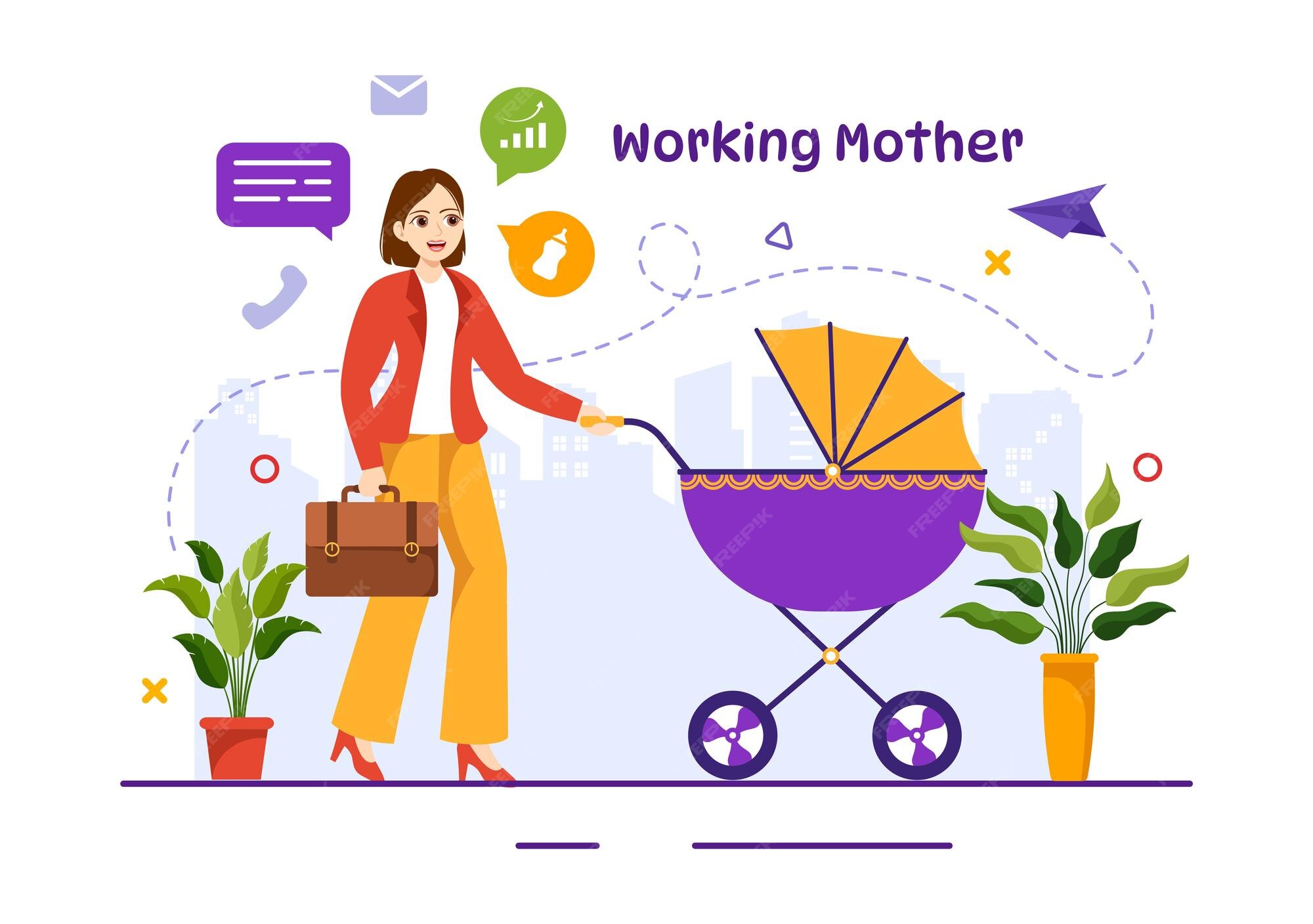 Working Mother Clipart