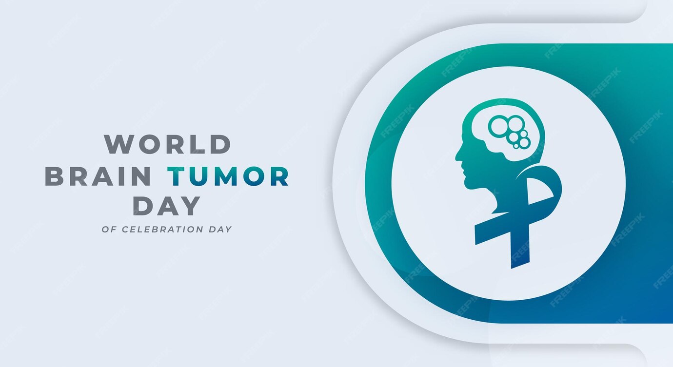 Premium Vector World Brain Tumor Day Celebration Vector Design For