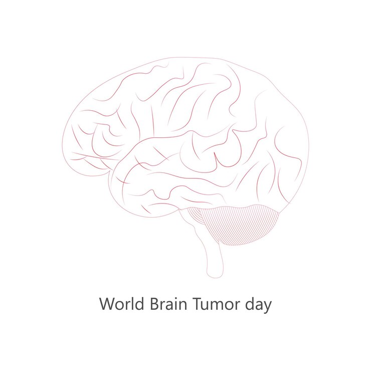 Premium Vector World Brain Tumor Day Vector Illustration
