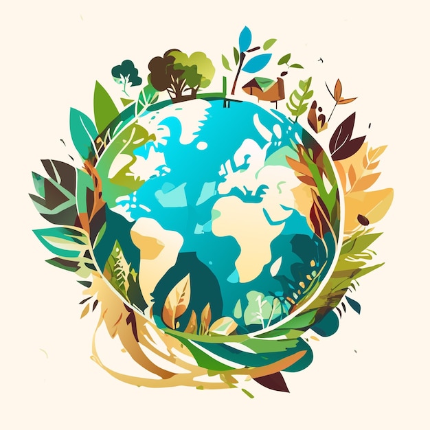 Premium Vector | World environment day vector elements Premium Vector | World environment day vector elements