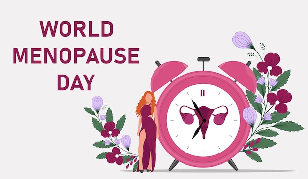 Premium Vector World Menopause Day