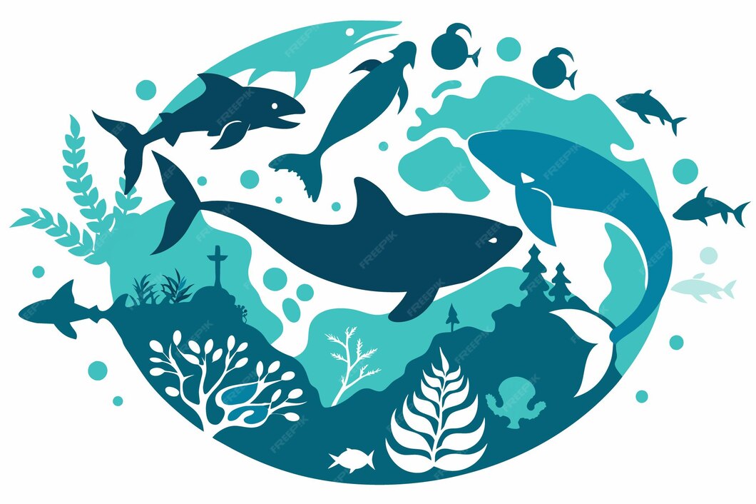 Premium Vector World Oceans Day Vector Design White Background