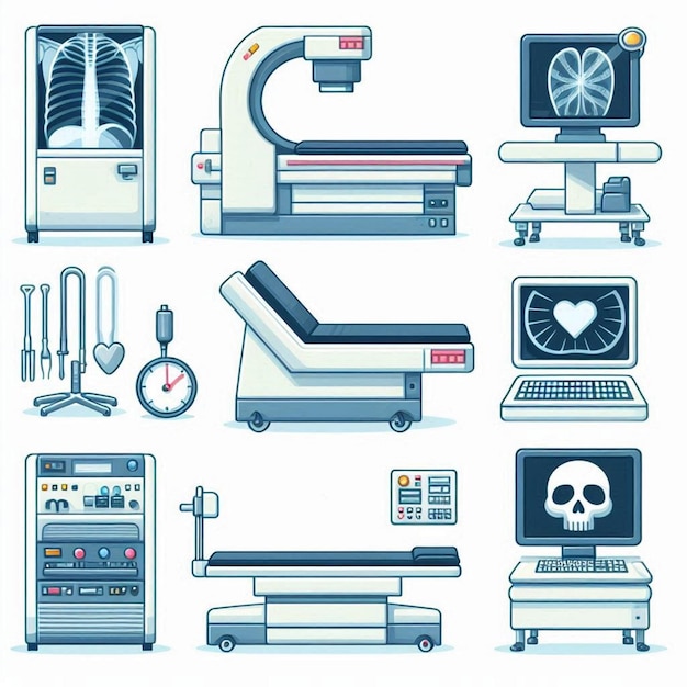 Xray machine vector illustration | Premium AI-generated vector Xray machine vector illustration | Premium AI-generated vector