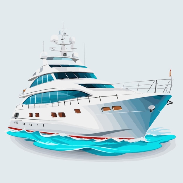Yacht vector | Premium AI-generated vector Yacht vector | Premium AI-generated vector