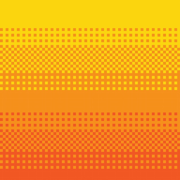 Premium Vector | Yellow orange in pixel art style Premium Vector | Yellow orange in pixel art style