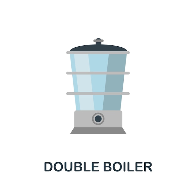 Ikona Double Boiler Prosty element z kolekcji urządzeń kuchennych Ikona ... Ikona Double Boiler Prosty element z kolekcji urządzeń kuchennych Ikona ...