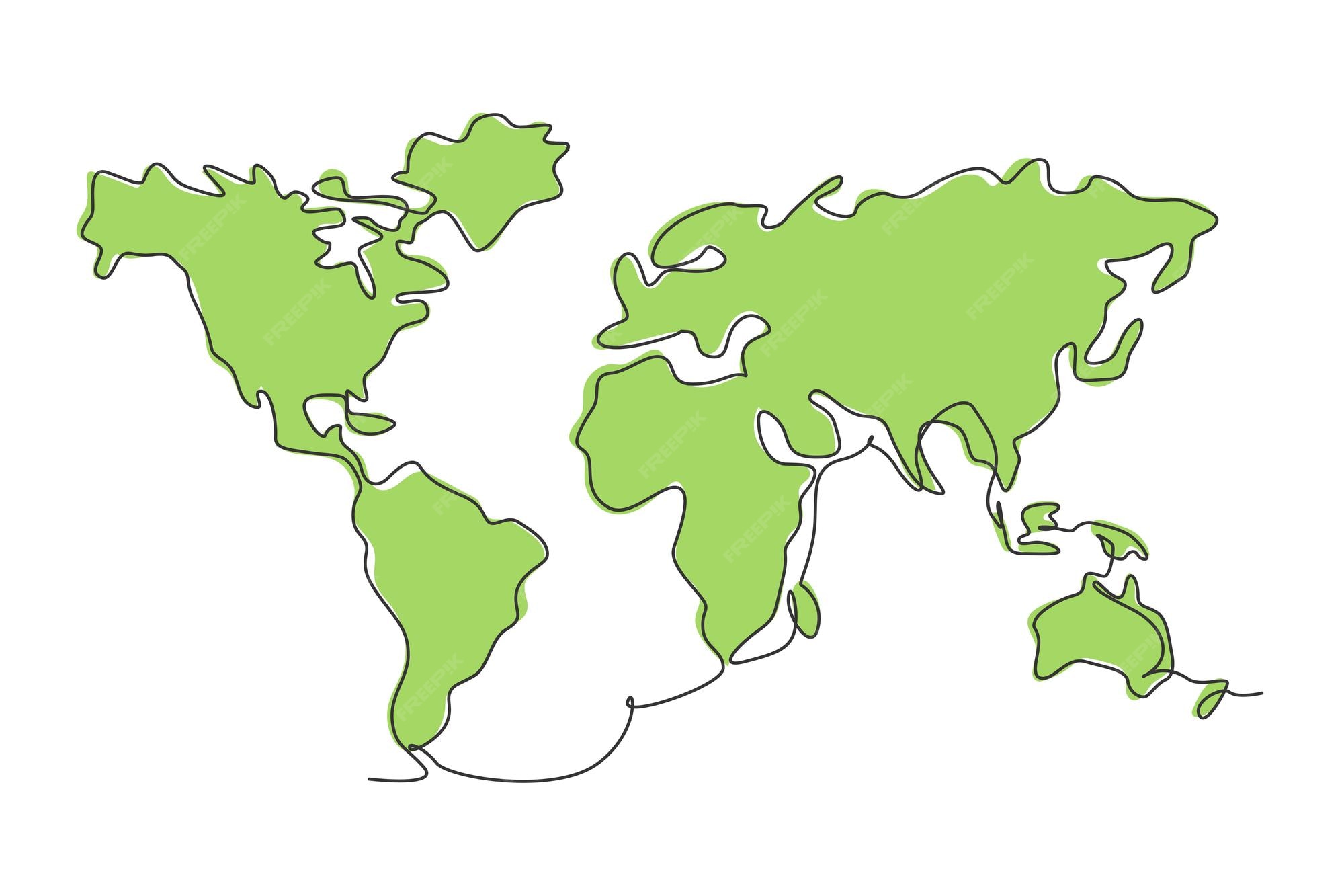 Mapa świata Ciągły Rysunek Jednej Linii świata Atlas Wektor Ilustracja ... Mapa świata Ciągły Rysunek Jednej Linii świata Atlas Wektor Ilustracja ...