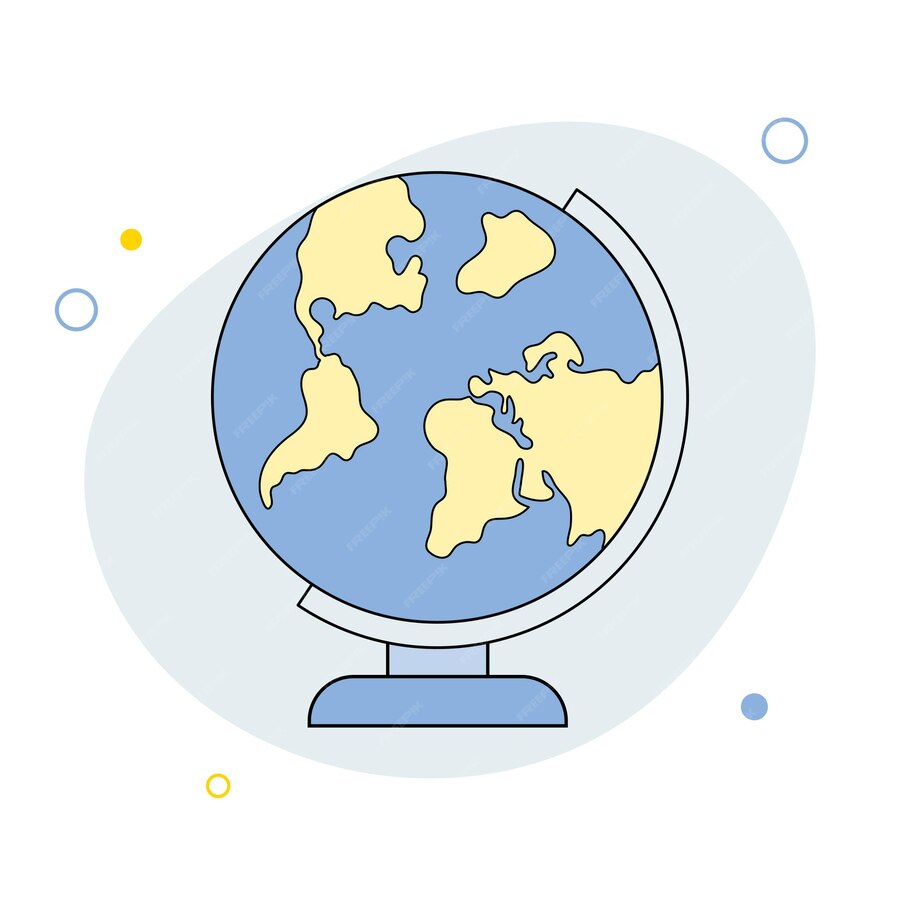 Proste Kreskówki Płaskie Symbole Planety Ziemi Globe Mapa Koło Projekt ... Proste Kreskówki Płaskie Symbole Planety Ziemi Globe Mapa Koło Projekt ...