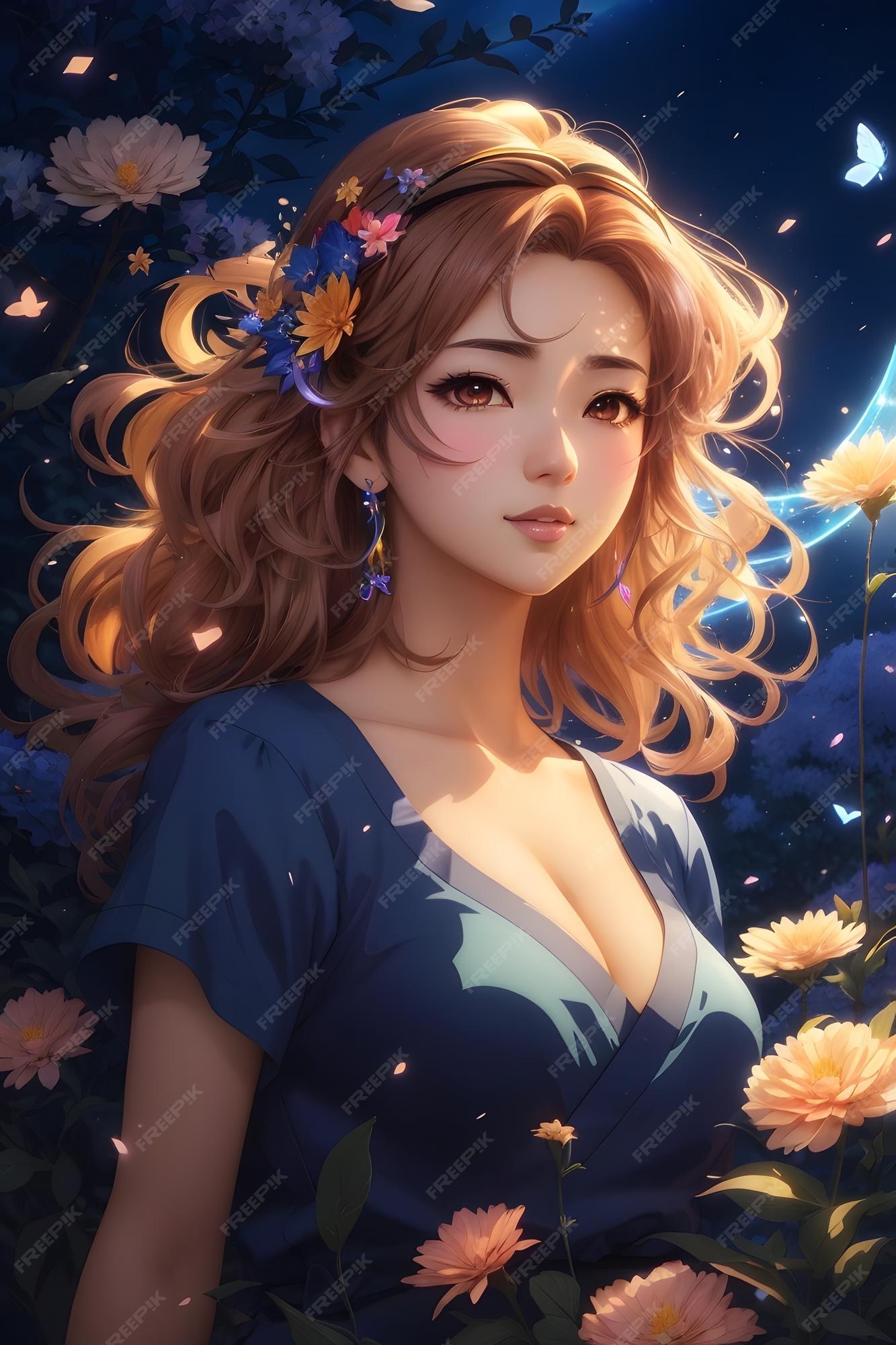 Anime Girl Portrait Wallpaper Cute Anime Girl Anime Girl Anime Wallpaper Cartoon Style Anime