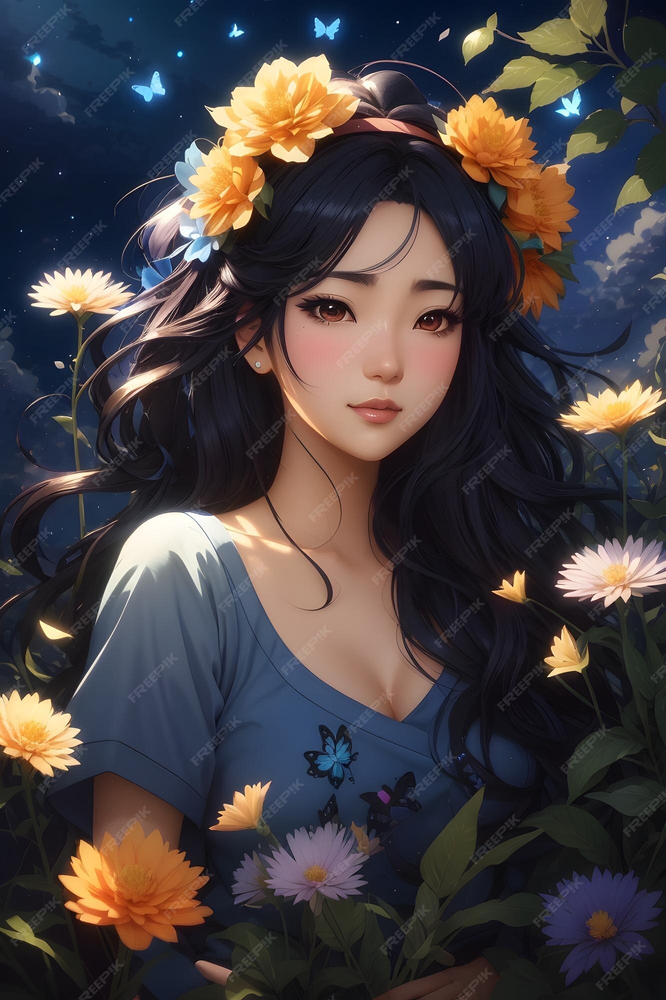 Anime Girl Portrait Wallpaper Cute Anime Girl Anime Girl Anime Wallpaper Cartoon Style Anime