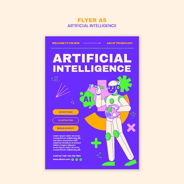 Projeto de modelo de inteligência artificial | PSD Grátis Projeto de modelo de inteligência artificial | PSD Grátis