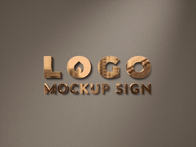 Design de logotipo dourado luxuoso | PSD Premium Design de logotipo dourado luxuoso | PSD Premium