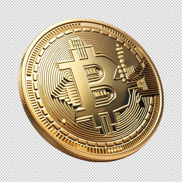 Fundo de Bitcoin com moeda de ouro brilhante | PSD Premium gerado com IA Fundo de Bitcoin com moeda de ouro brilhante | PSD Premium gerado com IA