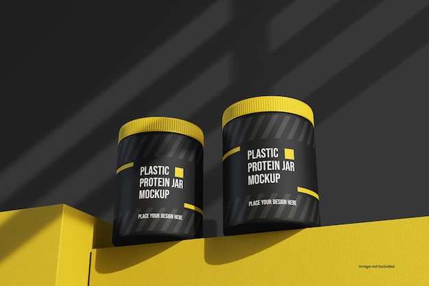 Modelo de frasco de proteínas | PSD Premium Modelo de frasco de proteínas | PSD Premium
