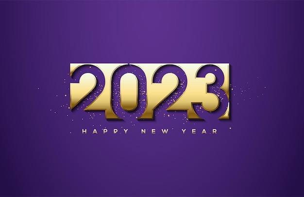Bonne Année 2023 Félicitations Avec Des Numéros D'or De Luxe | Vecteur ... Bonne Année 2023 Félicitations Avec Des Numéros D'or De Luxe | Vecteur ...