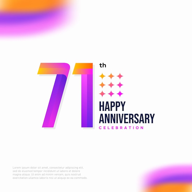 Création D'icône De Logo Numéro 71, Numéro De Logo D'anniversaire De 71 ... Création D'icône De Logo Numéro 71, Numéro De Logo D'anniversaire De 71 ...