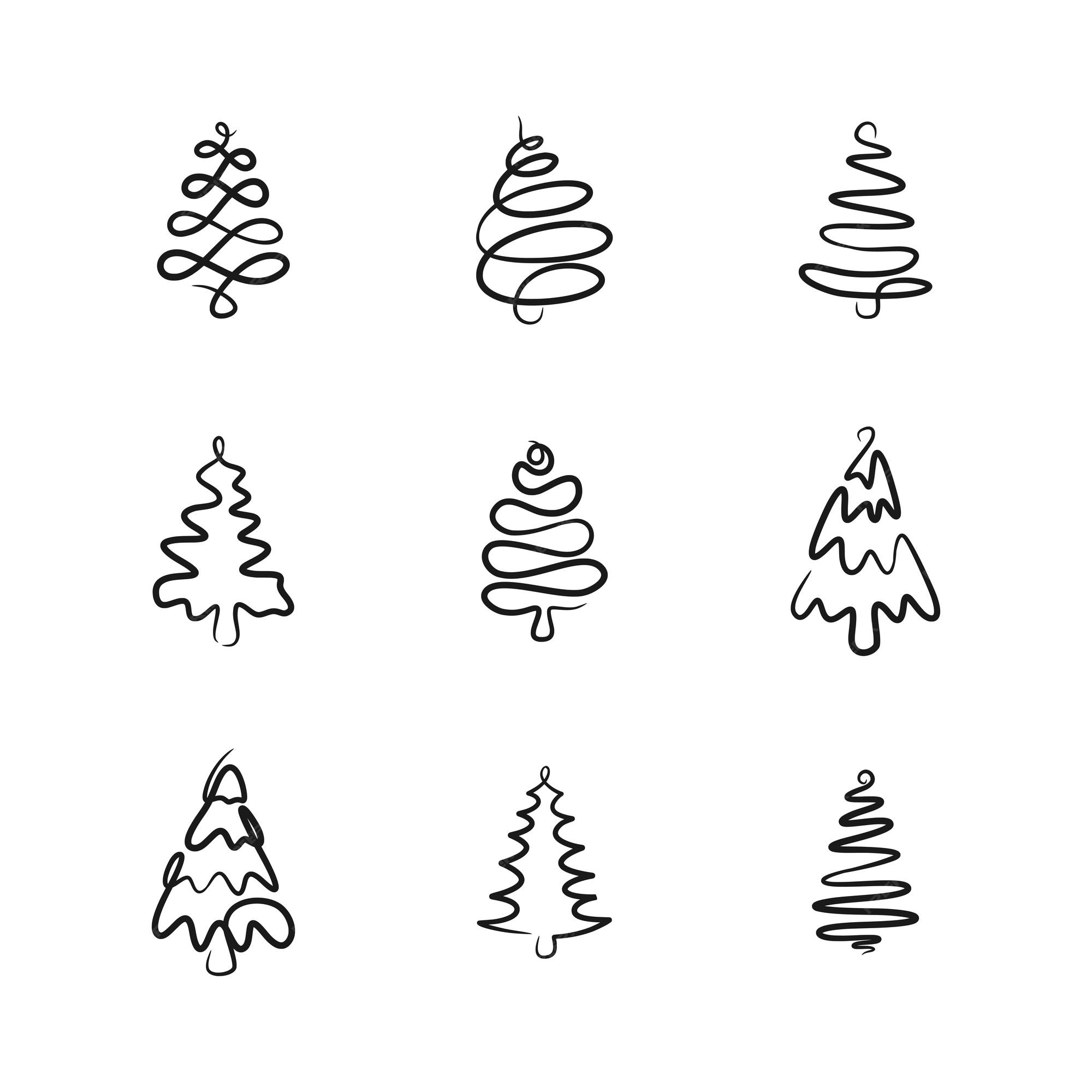Dessin au trait continu Sapin de Noël Dessin au trait sapin de Noël ... Dessin au trait continu Sapin de Noël Dessin au trait sapin de Noël ...