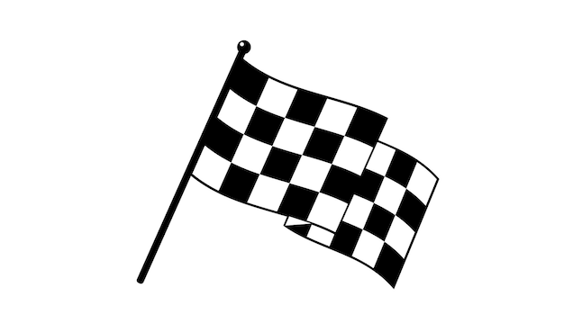 Drapeau de course Drapeau à carreaux ou drapeau de départ et d'arrivée ... Drapeau de course Drapeau à carreaux ou drapeau de départ et d'arrivée ...