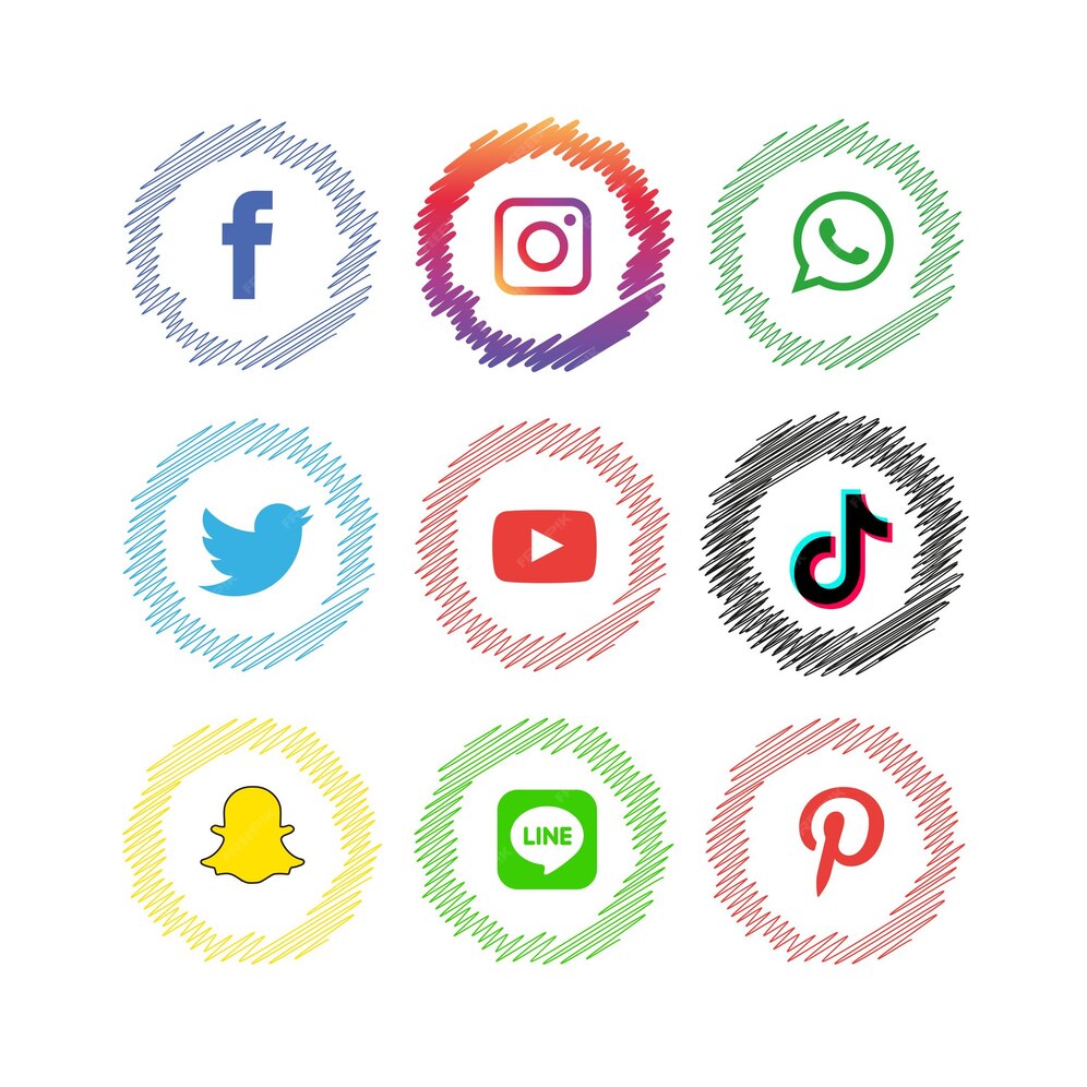 Ensemble D'icônes De Médias Sociaux Logo Vector Illustrator | Vecteur ... Ensemble D'icônes De Médias Sociaux Logo Vector Illustrator | Vecteur ...