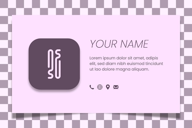 Une Icône Carrée Avec Un Logo Rose Dessus | Vecteur Premium Une Icône Carrée Avec Un Logo Rose Dessus | Vecteur Premium