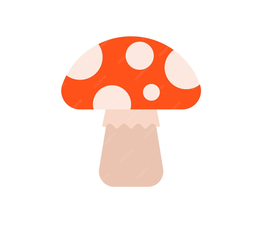 Icône Isolé De Vecteur De Champignon Illustration D'emoji De Champignon ... Icône Isolé De Vecteur De Champignon Illustration D'emoji De Champignon ...